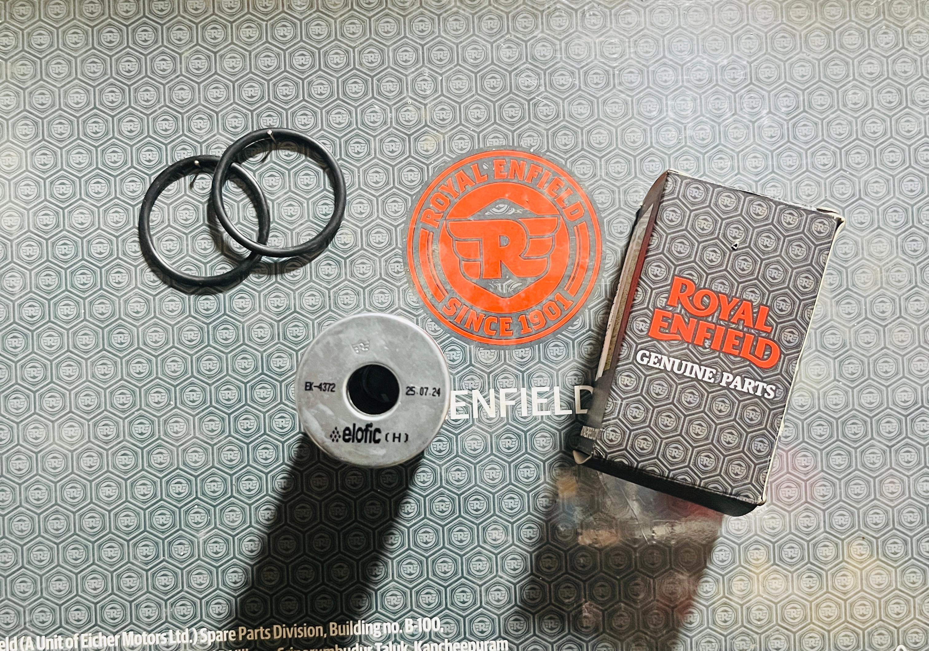 Oil filter bullet – Pit store
